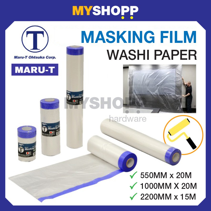 Masking Film / Handy Film for Painting and Spraying / Body Masking ...