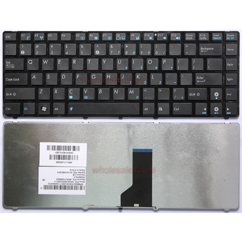 NEW ASUS A43S X43SJ A43 X42 N82 K84C Laptop Keyboard | Shopee Malaysia