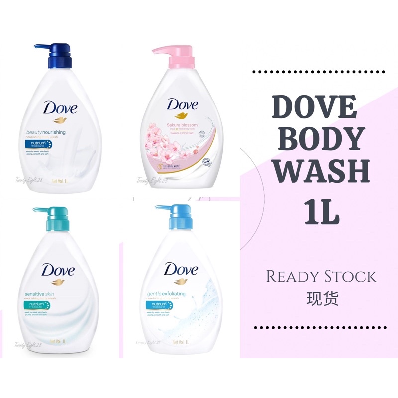 Dove Body Wash -1L (Ready Stock) | Shopee Malaysia