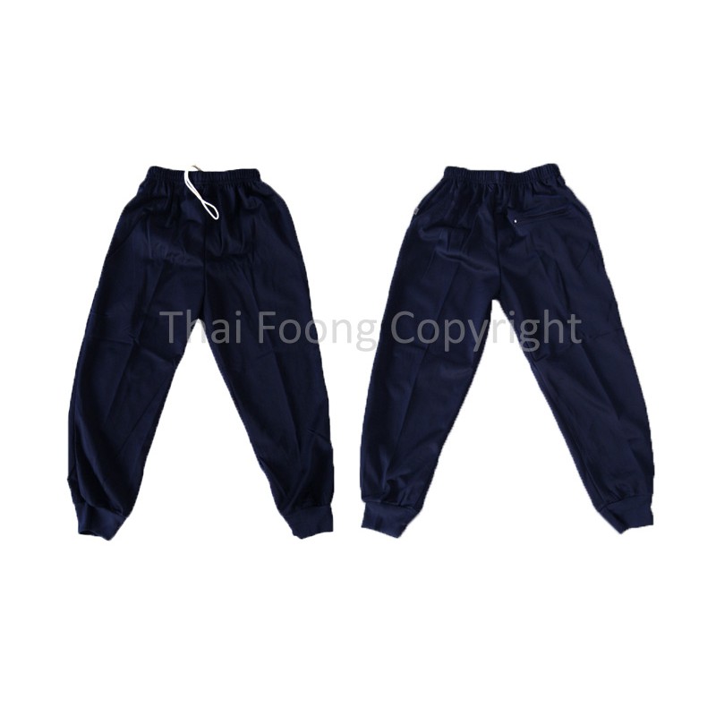 [READY STOCK-TB280] Dark Blue Tricot Track Bottom for School/Seluar ...