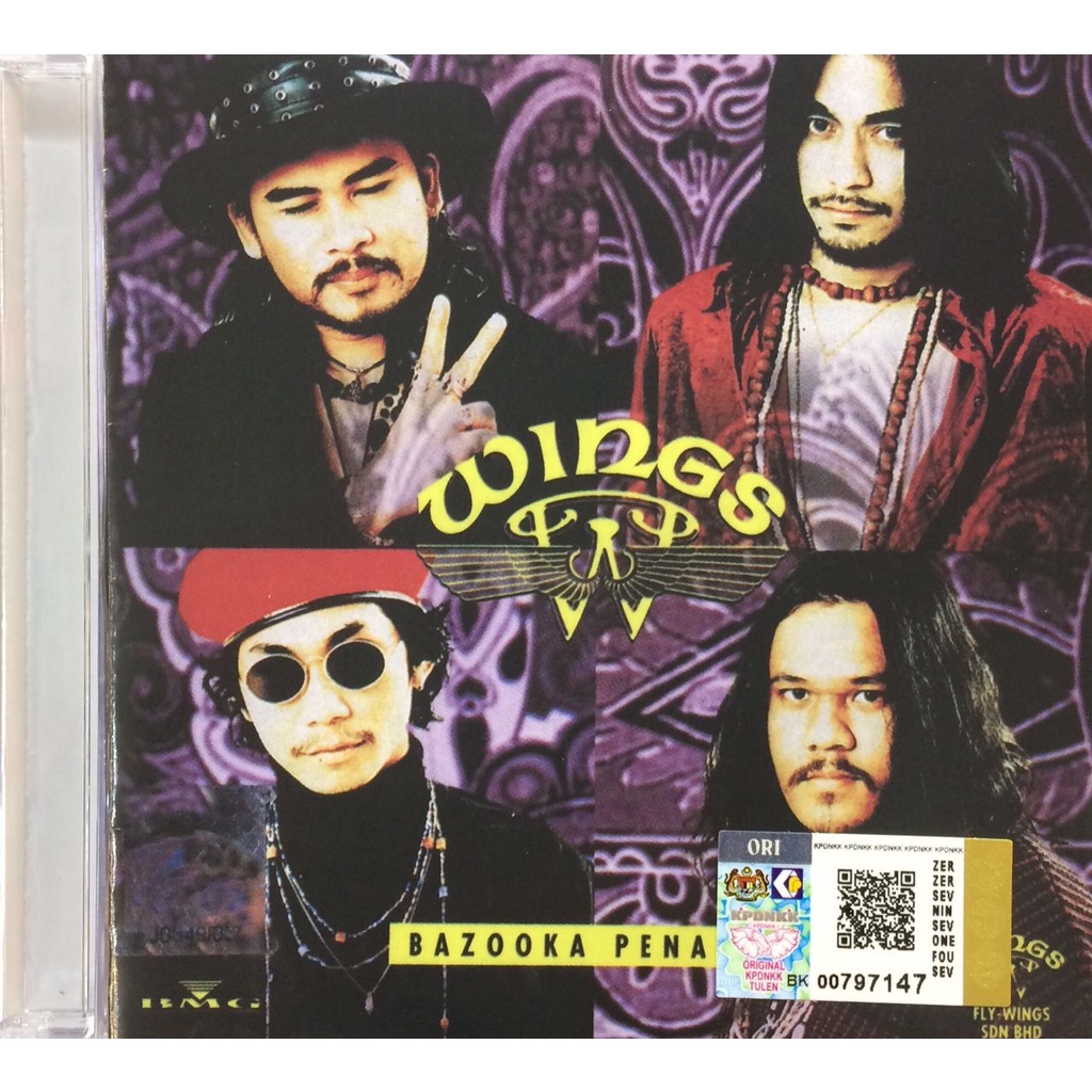 WINGS-Bazooka Penaka (CD) | Shopee Malaysia