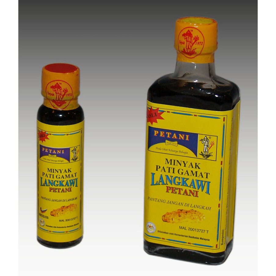 PETANI Minyak Pati Gamat Langkawi (20ml & 60ml) | Shopee Malaysia