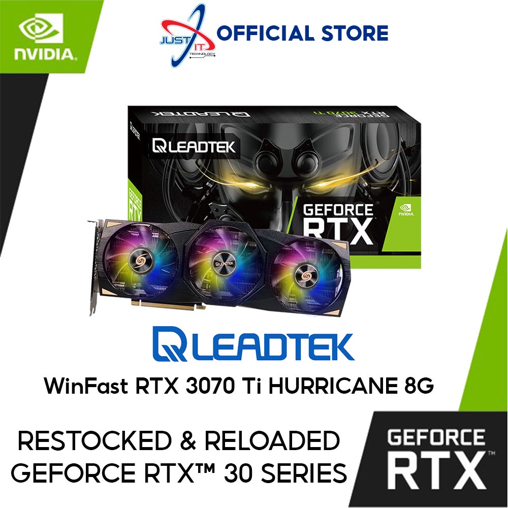 LEADTEK WINFAST RTX3070 TI HURRICANE 8G GRAPHIC CARD | Shopee Malaysia