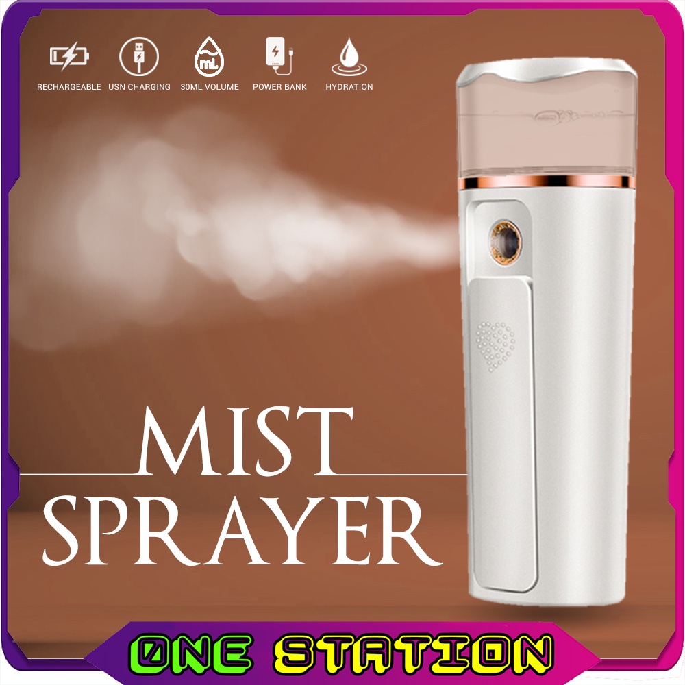 009 MINI NANO WATER MIST SPRAYER BEAUTY FACIAL STREAMER DISINFECTION ...