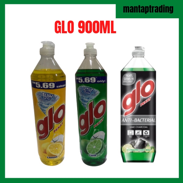Glo Dishwash Liquid 900ml (Ready Stock) | Shopee Malaysia