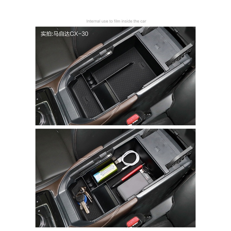 Mazda CX30 CX-30 Armrest Box Storage Box Center Console Glove Tray ...