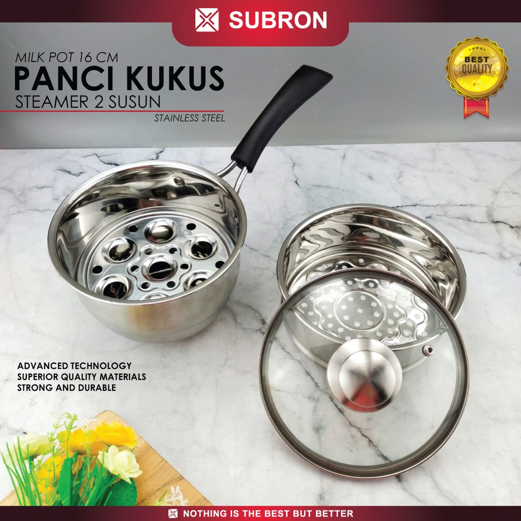 Subron Steamer 2 Stacking Steamer (16cm) | Shopee Malaysia