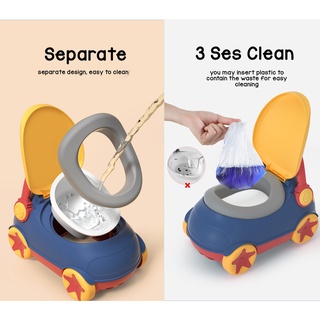 Jamban Budak Latih Anak Kencing Car Baby Portable Early Learning Potty ...