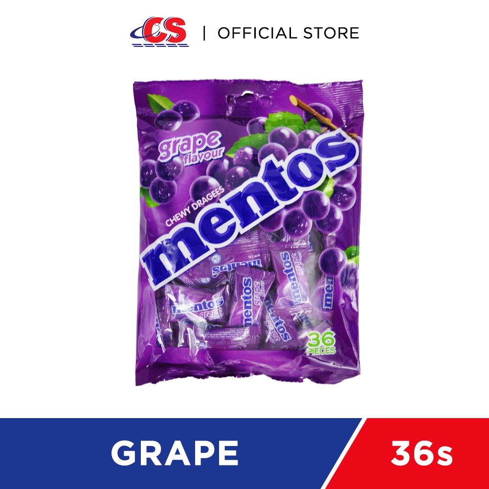 MENTOS Pouch Bags Grape 36pieces | Shopee Malaysia
