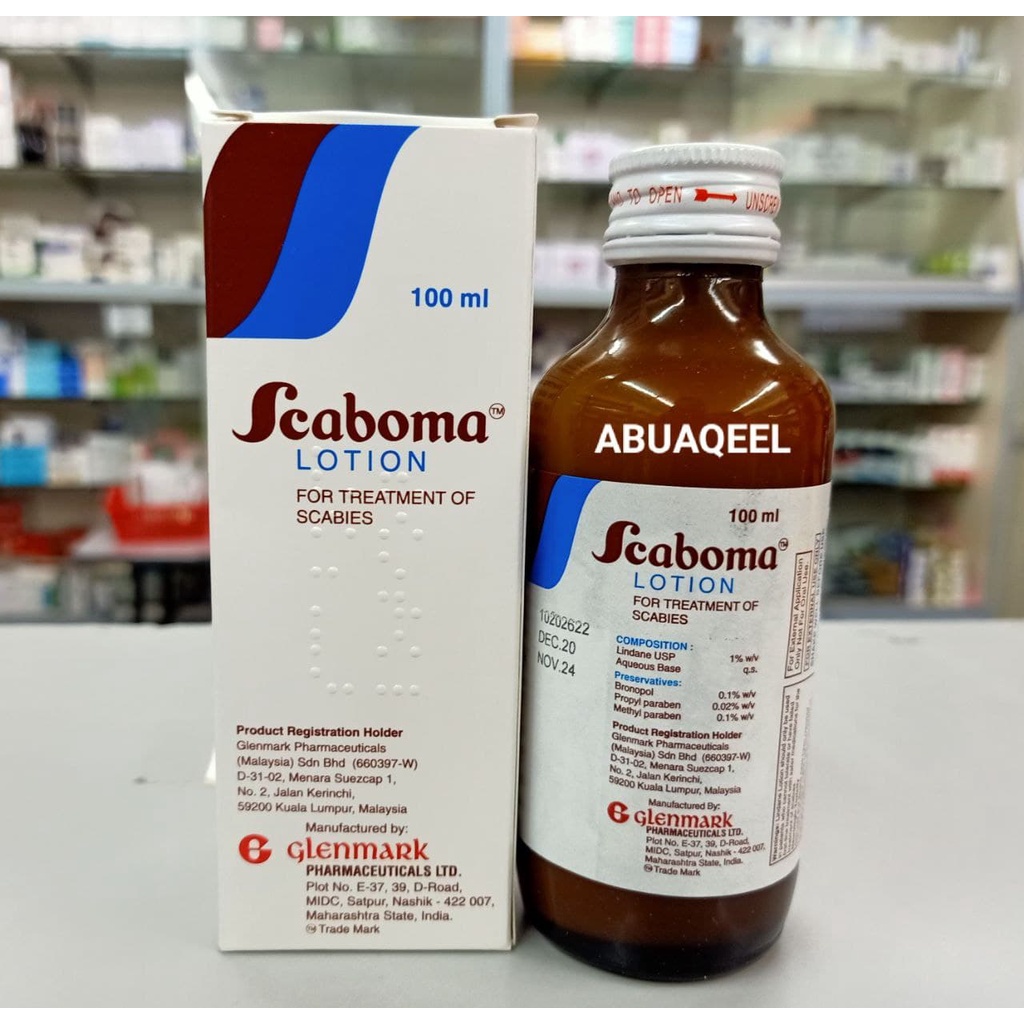 Scaboma Lotion (Scabies Treatment) | Shopee Malaysia