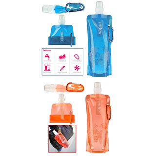 Botol Air Sukan Perjalanan Boleh Dilipat Flexible Collapsible Foldable ...