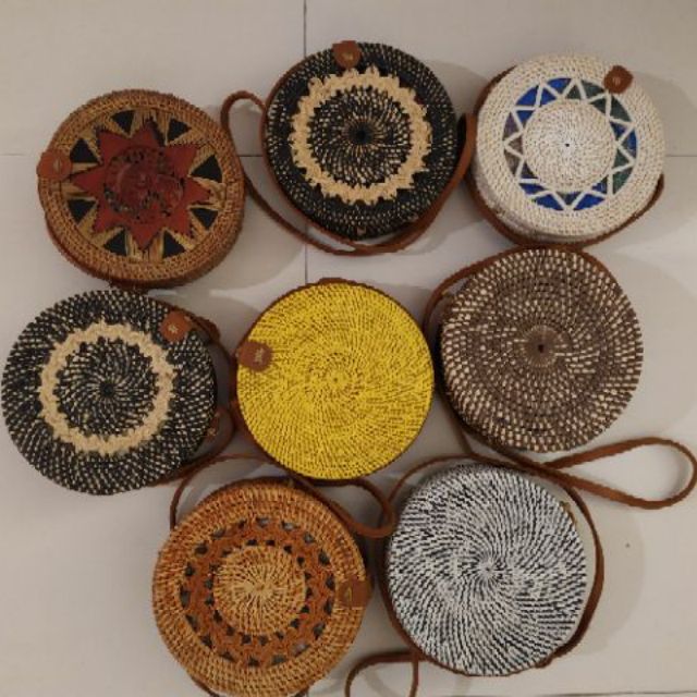 Rattan Bag / Beg Rotan Bali (READY STOCK) | Shopee Malaysia