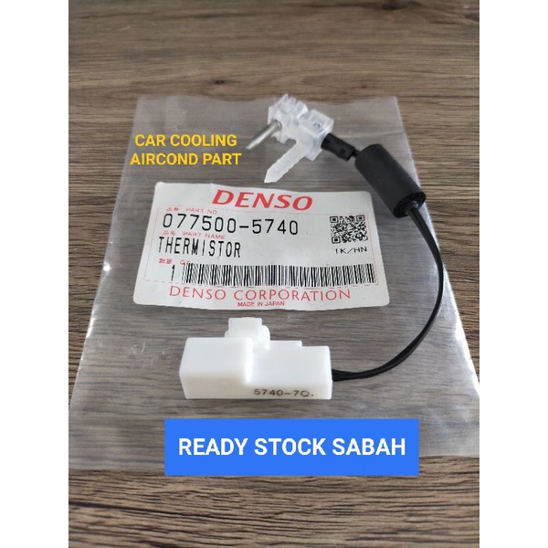ORIGINAL DENSO PERODUA BEZZA,ALZA,MYVI LAGI BEST AIR COND THERMISTOR ...