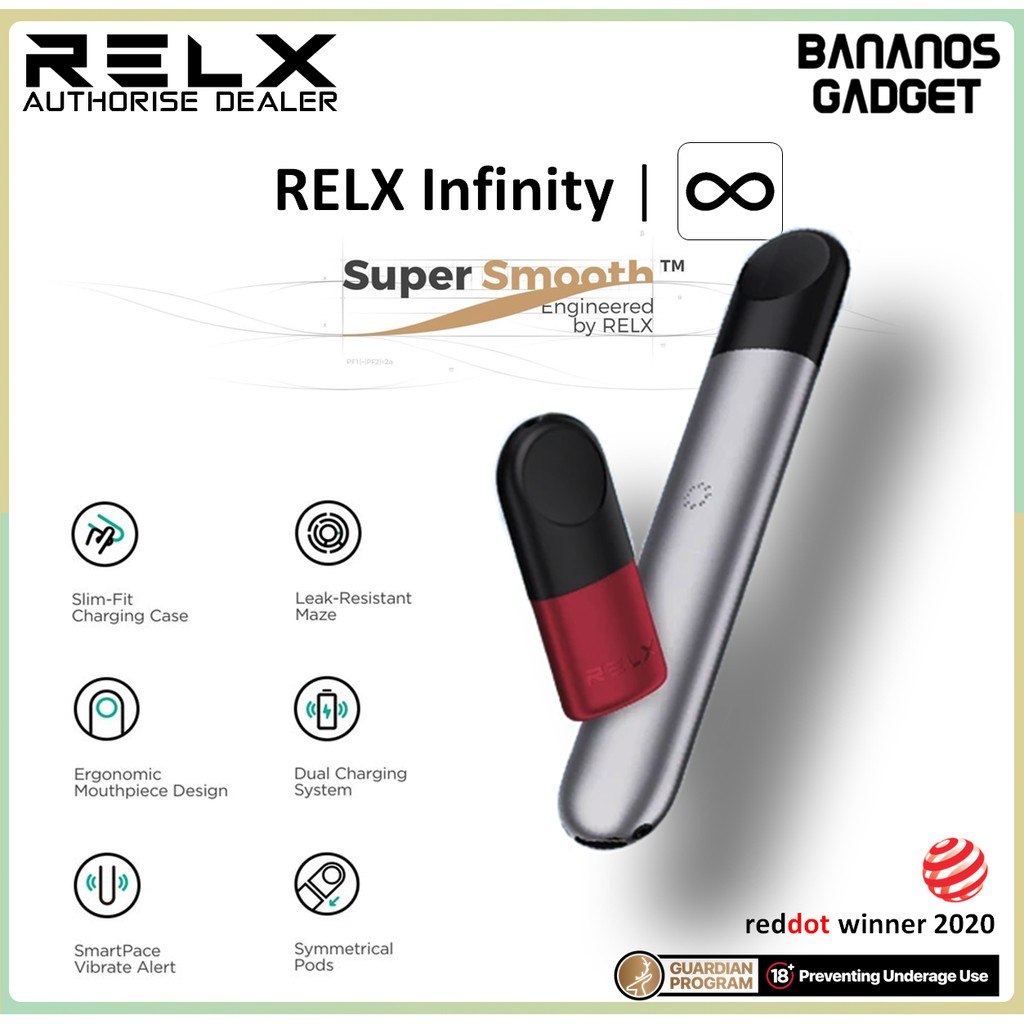 Relx infinity device with one pod free - 1 year warranty form relx msia ...