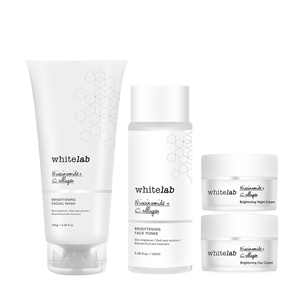 Whitelab Brightening Face Package Niacinamide + Collage / White Lab ...