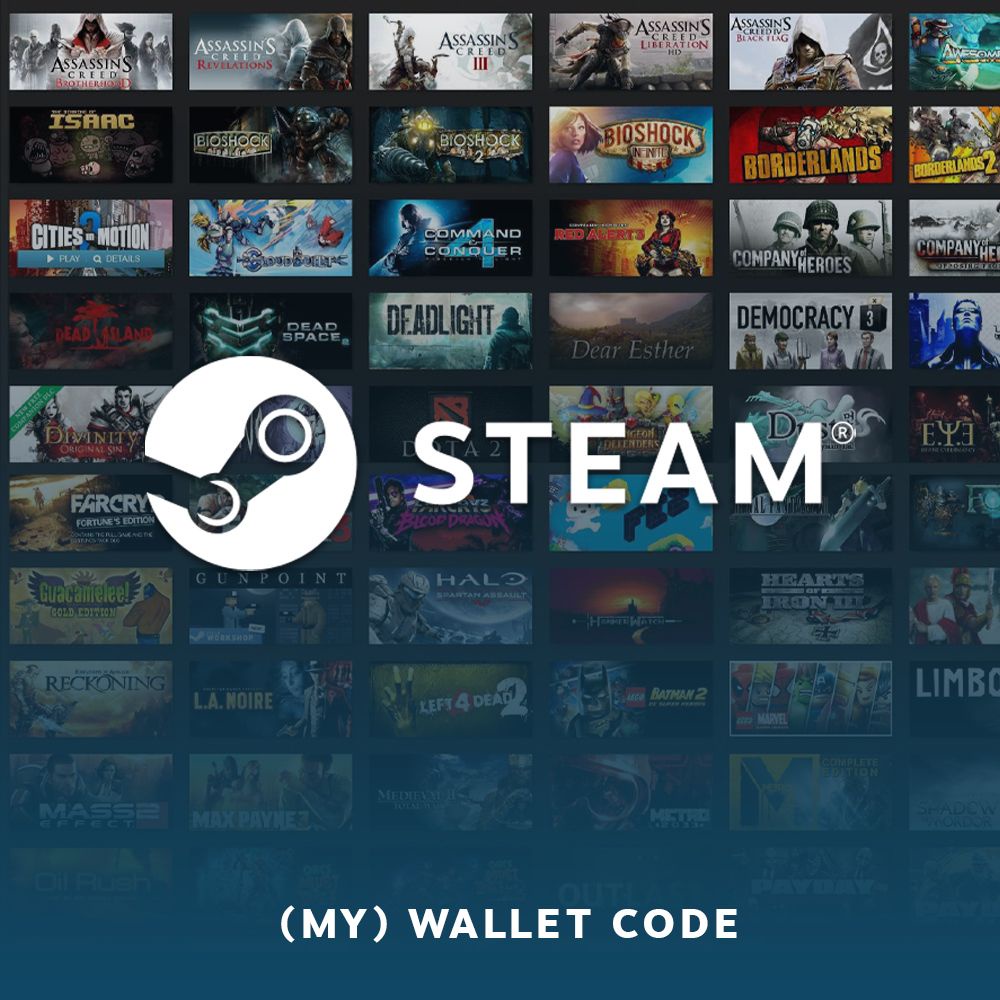 Steam Code Wallet Ewallet Malaysia RM5 RM10 RM20 | Shopee Malaysia
