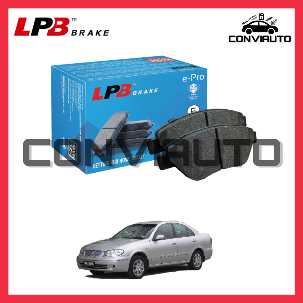 NISSAN SENTRA N16 U13 SERENA C23 1L FRONT LPB DISC BRAKE PAD (A02720 ...