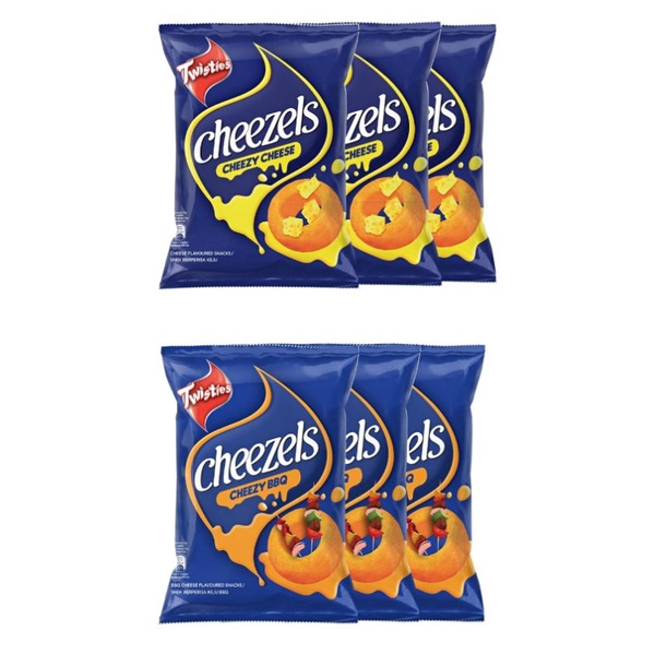 [TKM] Twisties Cheezels Cheezy Rings ( 3 x 60g ) | Shopee Malaysia