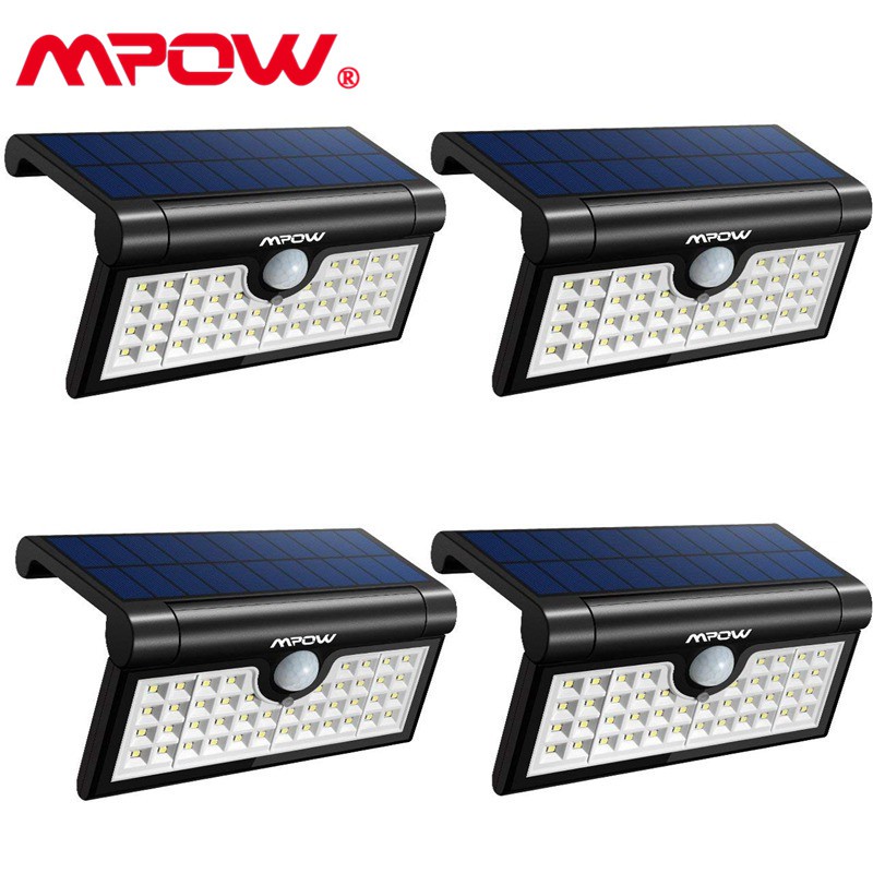Mpow Weatherproof Motion Sensor Solar Light (42 Led) | Shopee Malaysia