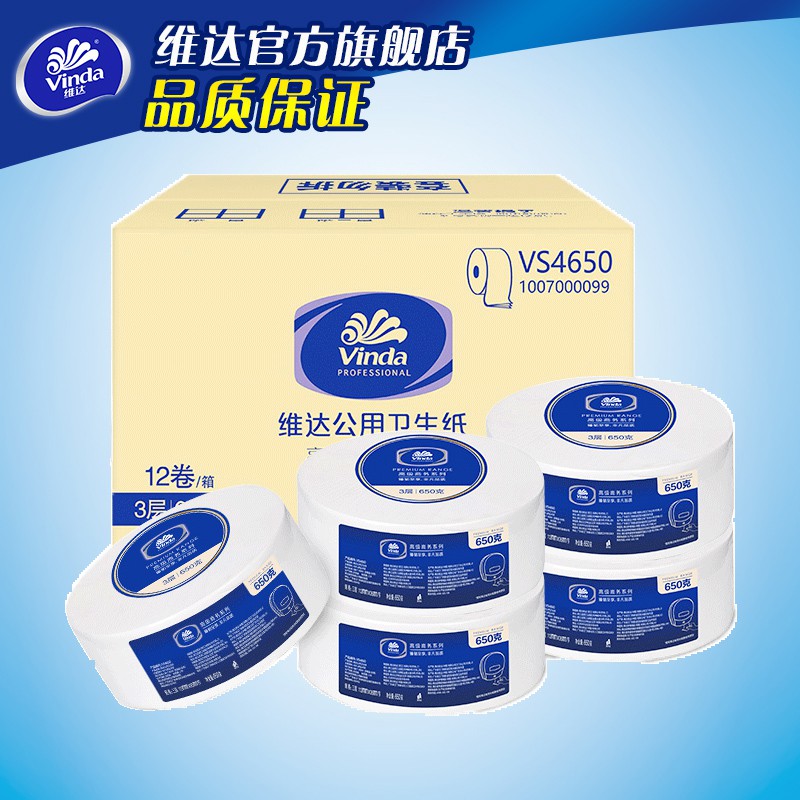 Vida Commercial Roll Paper Toilet Paper Hotel ...