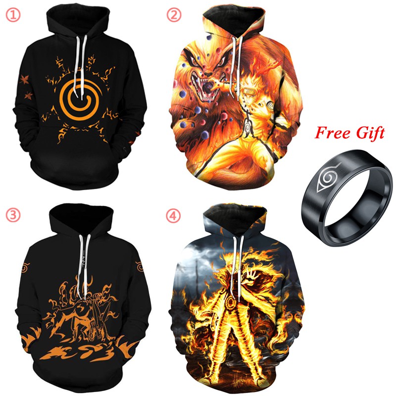 Nine Tails Naruto Hoodie Ubicaciondepersonascdmxgobmx