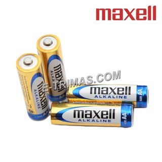 TRIMAS Original Maxell Japan AA LR6 LR06 1.5V AAA LR3 LR03 Long Lasting ...