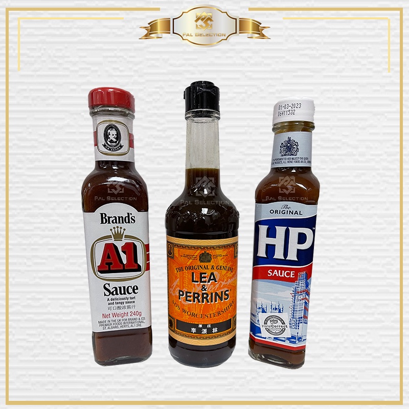 HP Sauce(255g)/LP Sauce(290ml)/Lee&Perrins (LP) Sauce/A1 Sauce(240g ...