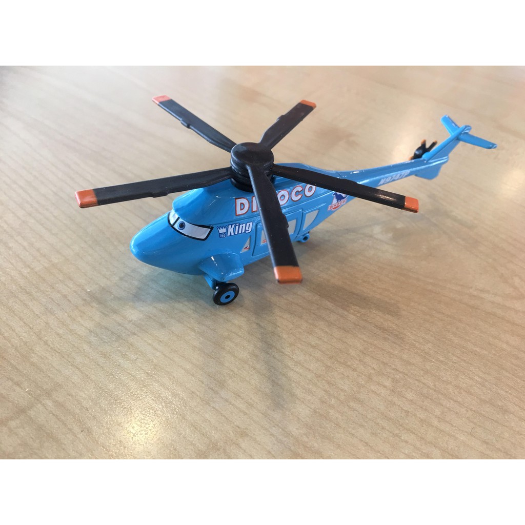 Disney Pixar Cars Dinoco King Helicopter | Shopee Malaysia