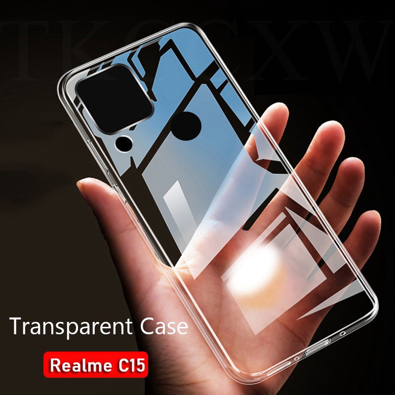 Realme C20 V11 V15 GT C15 C11 C2 Case Ultra Thin Silicone Transparent ...