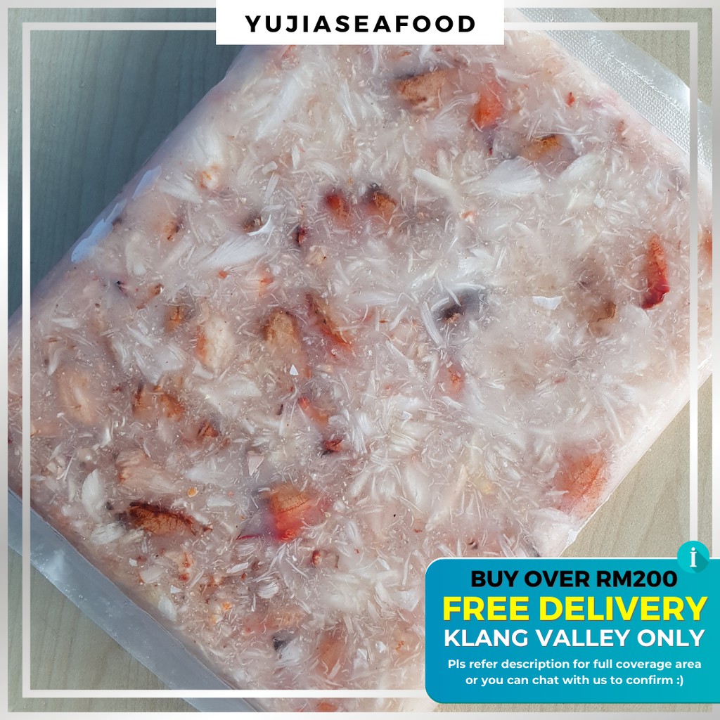 [KL&SGR SAHAJA] Frozen Daging Ketam / Crab Meat Original / Crab Meat ...