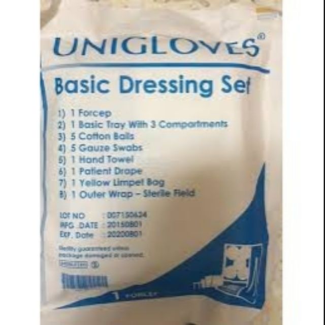 Basic dressing set 1 forceps 1 pcs | Shopee Malaysia