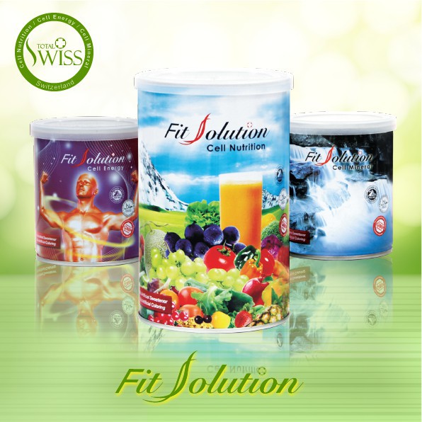 Total Swiss Fit Solution Cell Nutrition (600g) / Cell Mineral (200g ...