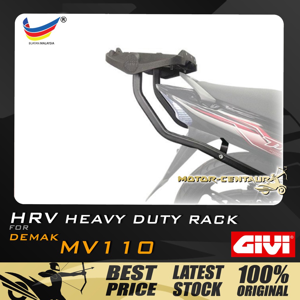 MONORACK J GIVI HEAVY DUTY RACK HRV DEMAK MV110 | Shopee Malaysia