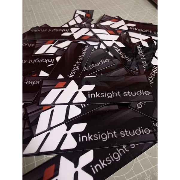 Custom made sticker / Inkjet white sticker with lamination | Shopee ...