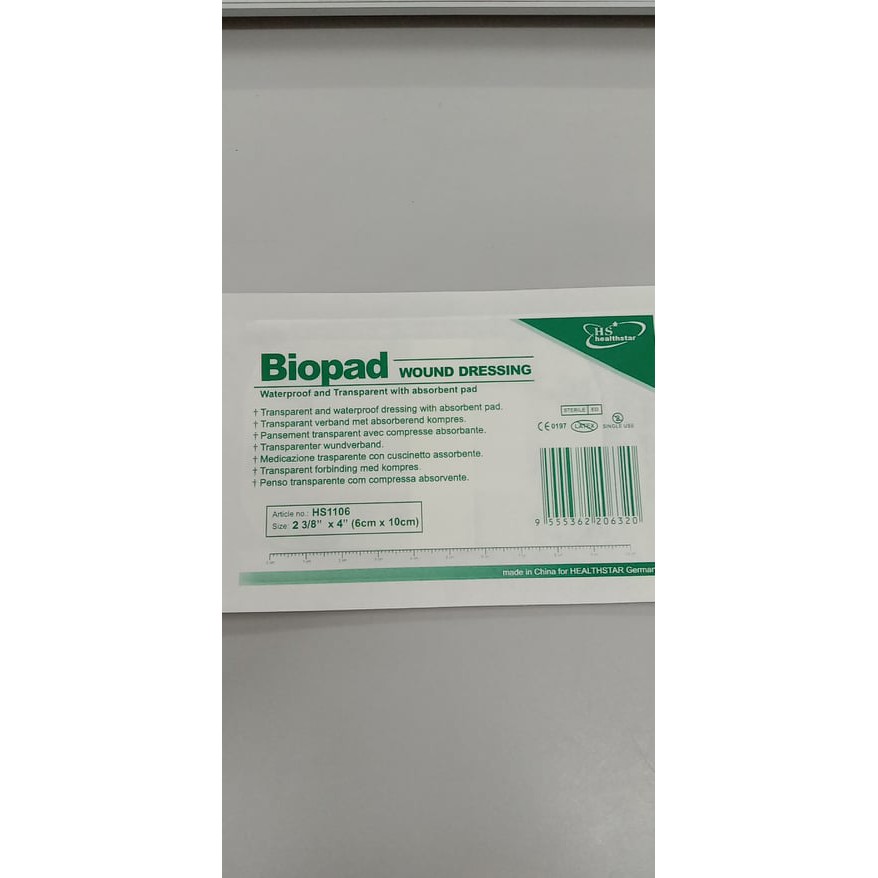 BIOPAD/WAYCARE WOUND DRESSING 6cm x 10cm 1pc | Shopee Malaysia