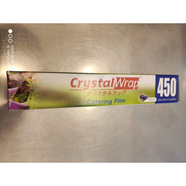 Crystal Wrap 450 W.cutter 18in(450mm) x 300m | Shopee Malaysia
