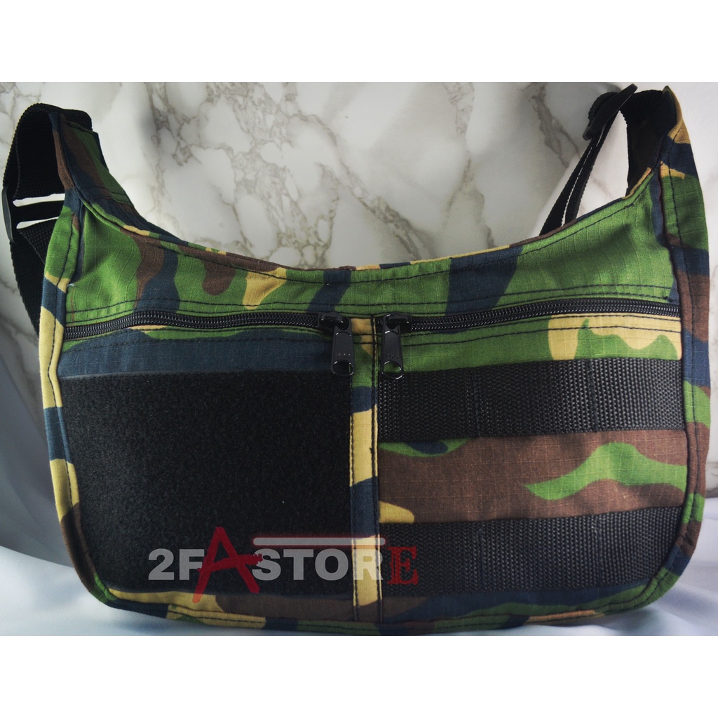 ( READY STOK ) BEG PISANG CELORENG ASKAR ATM SLING BAG BEG SILANG ...