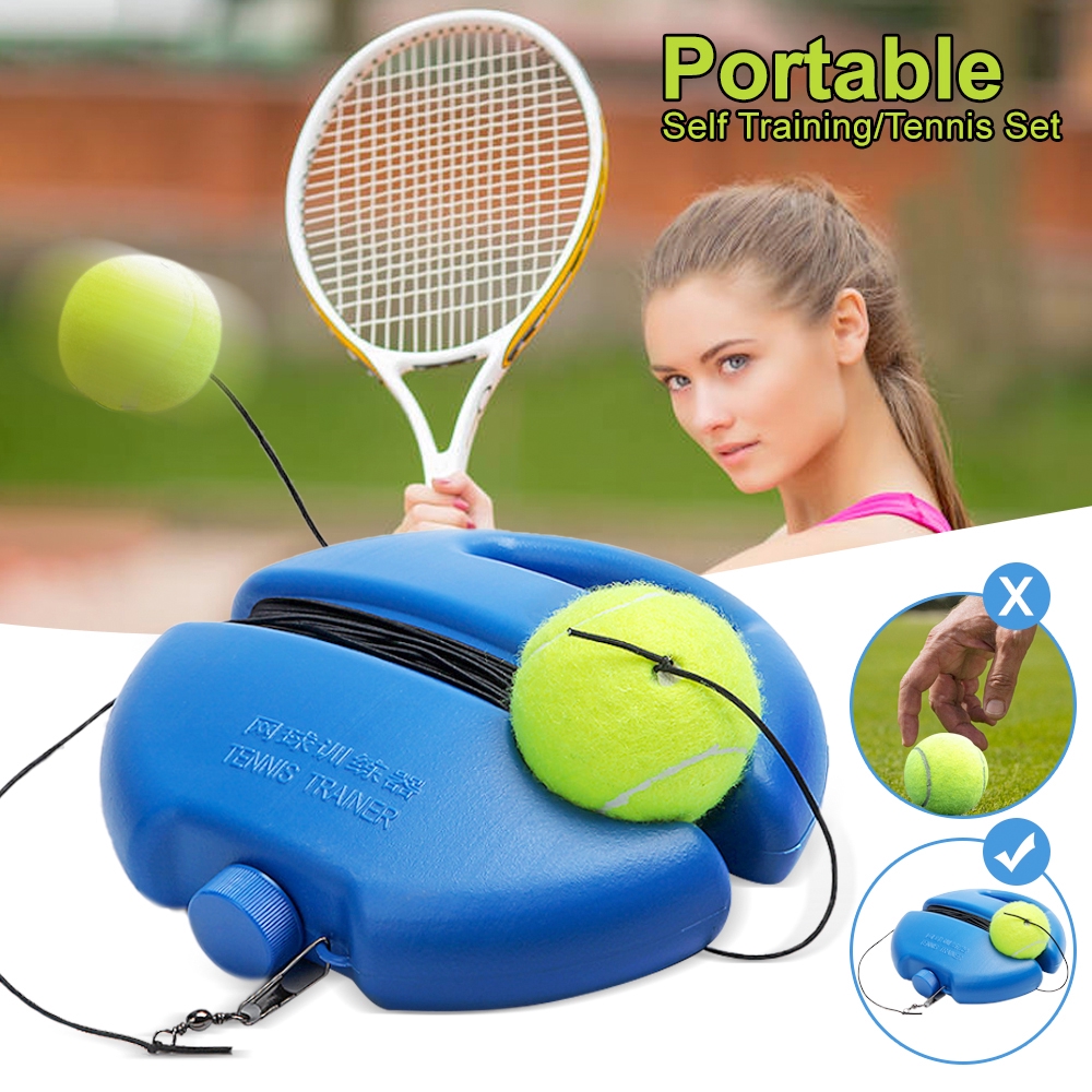 Tennis Trainer Self-study Rebound Baseboard Exercise Sports Sparring ...