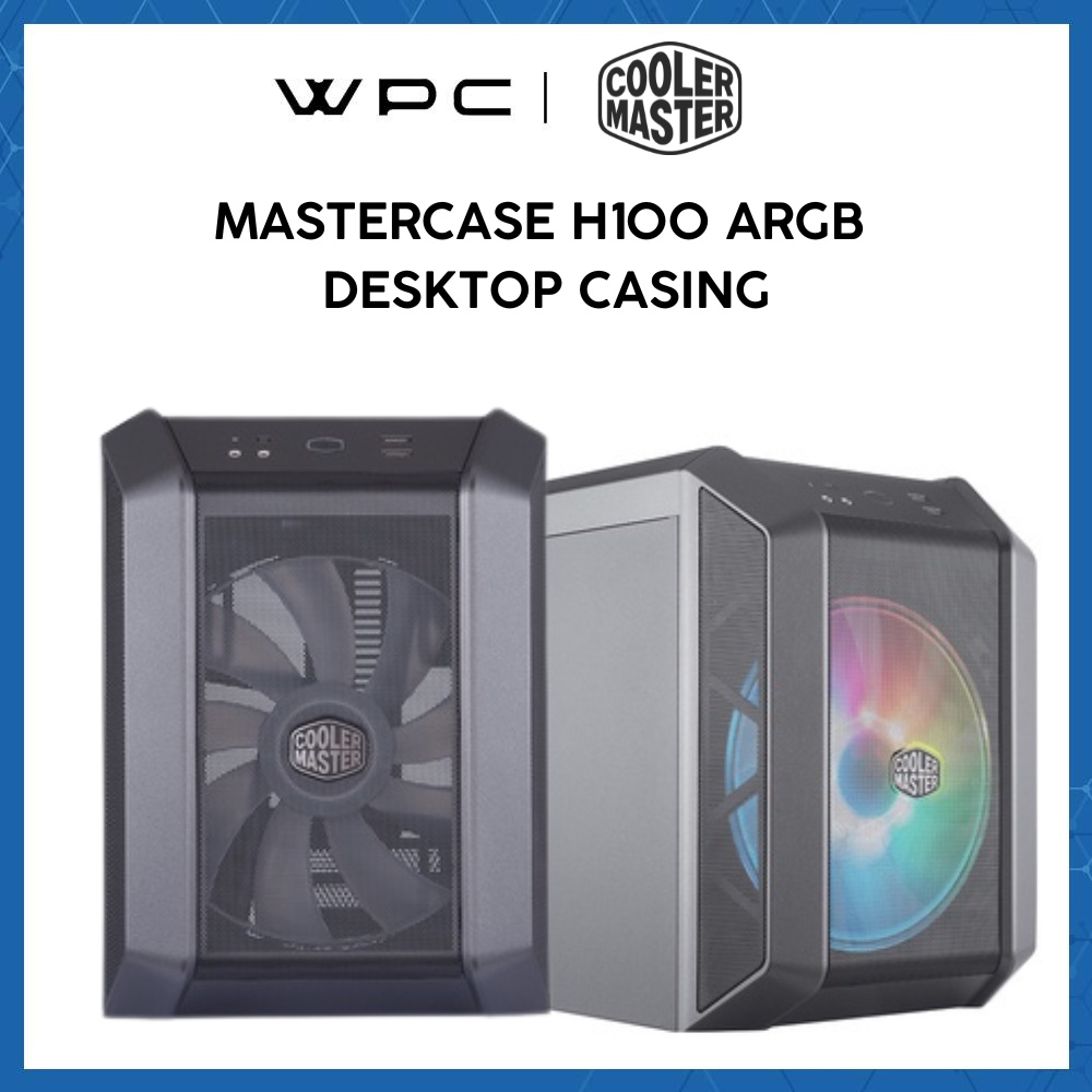 COOLER MASTER MASTERCASE H100 ARGB DESKTOP CASING (MCM-H100-KANN-S01 ...