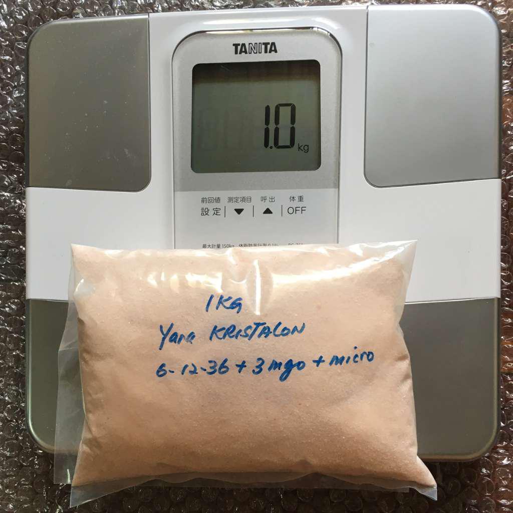 Yara YaraTera KRISTALON ORANGE 6-12-36+3MgO+MICRO 1KG Super K Water ...