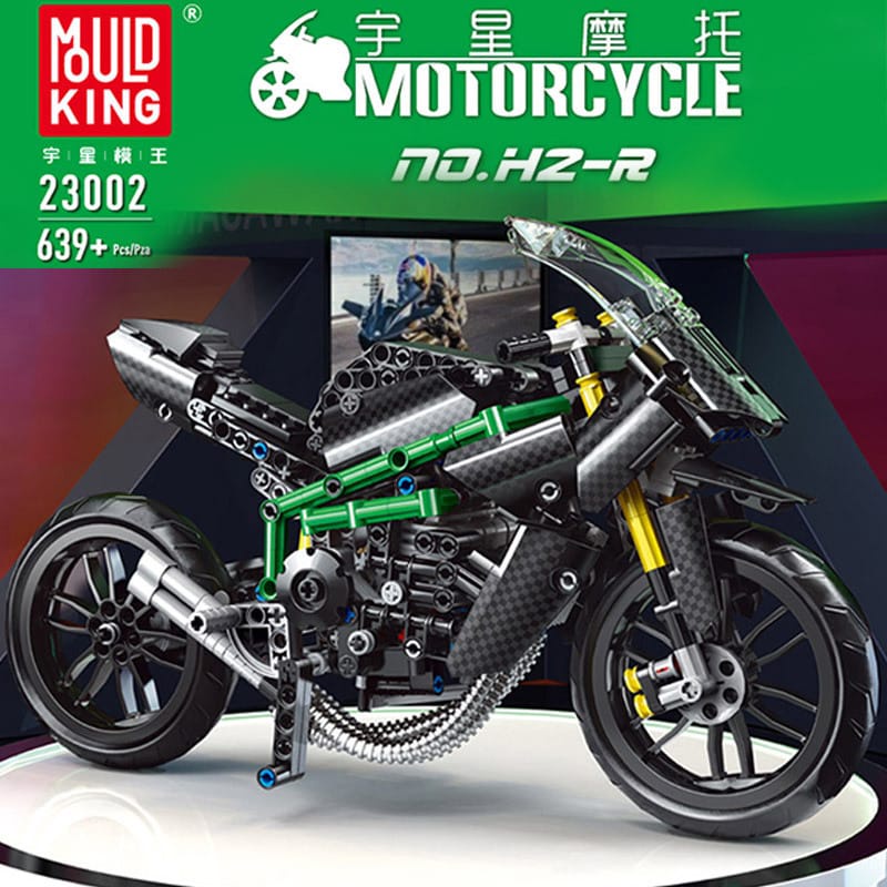 Mould King 23002 Technic Kawasaki H2R | Shopee Malaysia