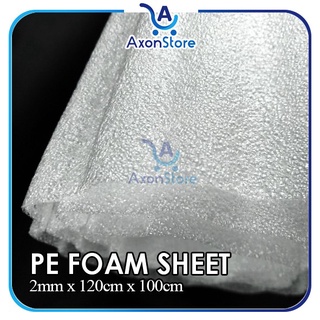 Pe Foam Sheet 2mm x 120cm x 1m Polyfoam Meter Foam Wrapping | Shopee ...