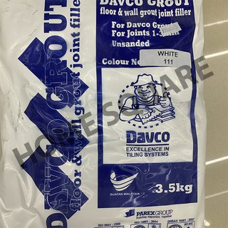 Davco Colour Tiles Cement Grout 3.5KG | Shopee Malaysia