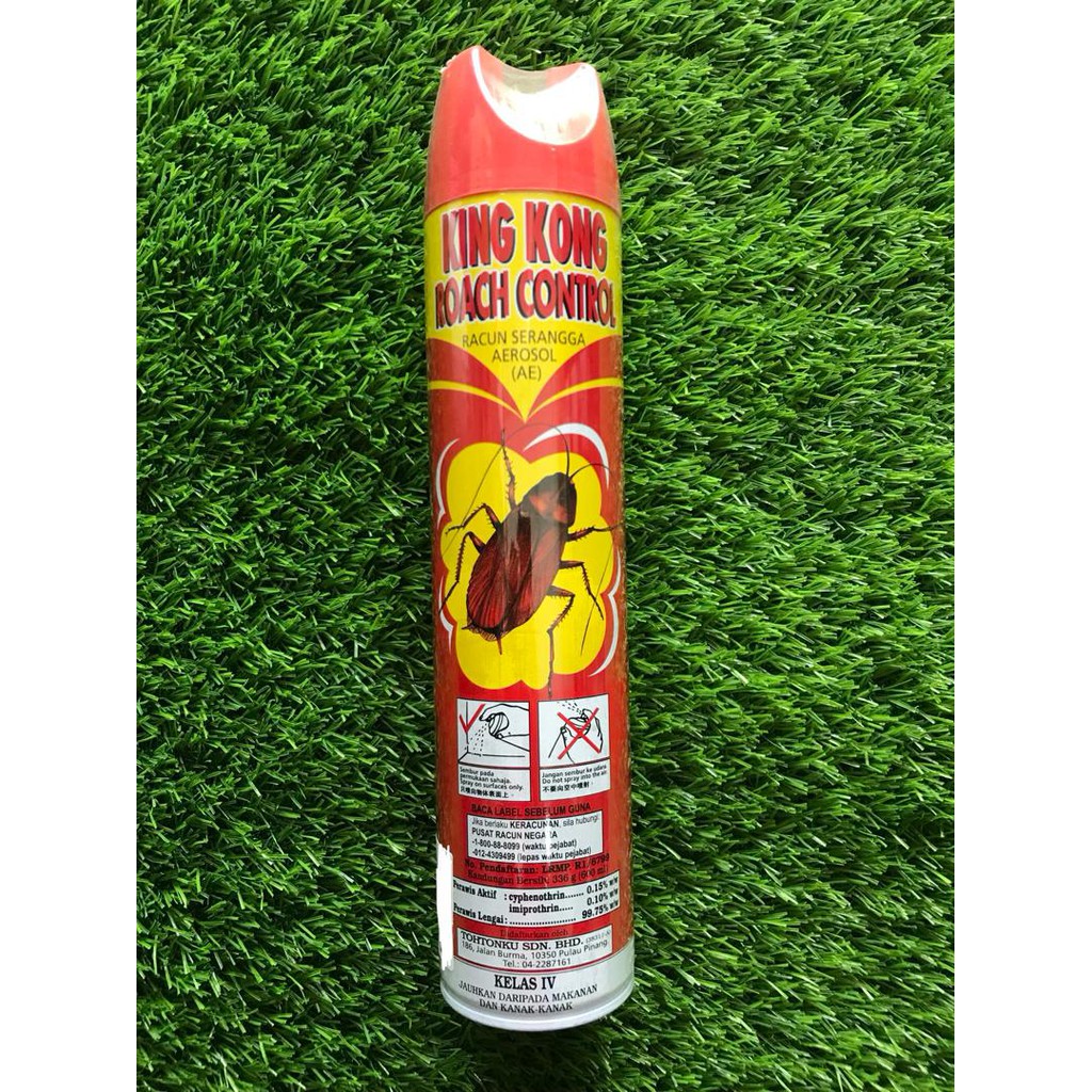 600ML King Kong Roach Control Cockroach Spray Lipas | Shopee Malaysia