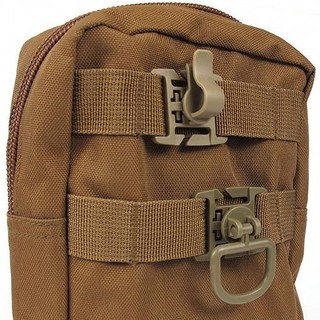 MOLLE Lightweight Strap Webbing Rotatable D-ring Backpack Bag ...