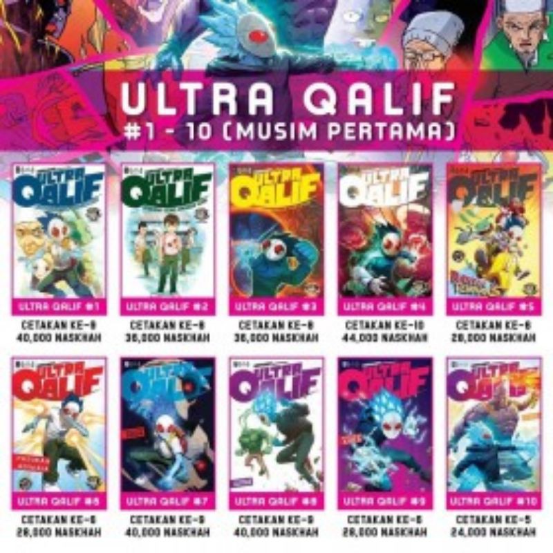 ULTRA QALIF #1 - 10 (MUSIM PERTAMA) | Shopee Malaysia