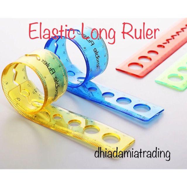 Pembaris Panjang Boleh Lentur | Flexible Long Ruler (30 cm) | Shopee ...
