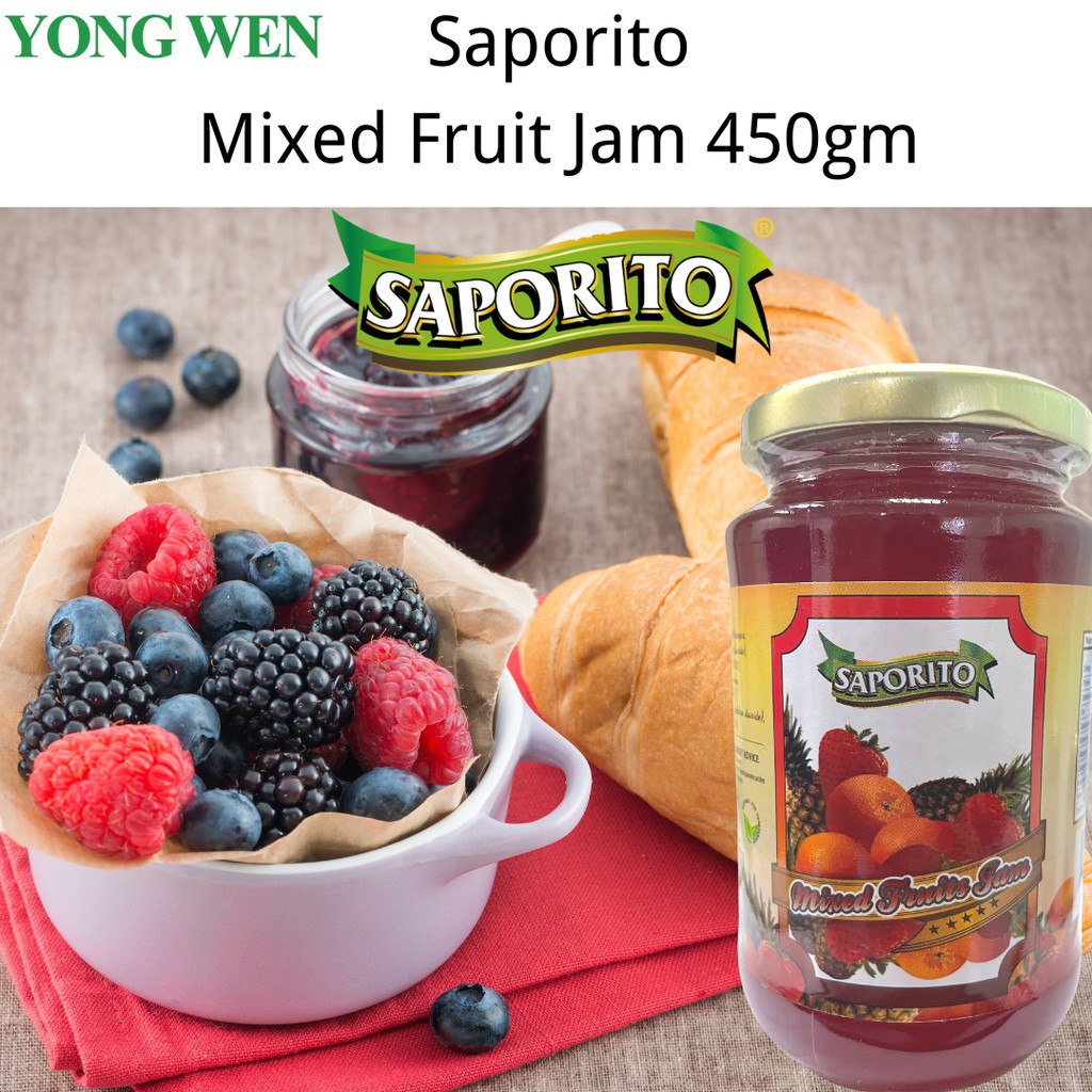Mr Rito Mixed Fruit Jam 450gm | Shopee Malaysia