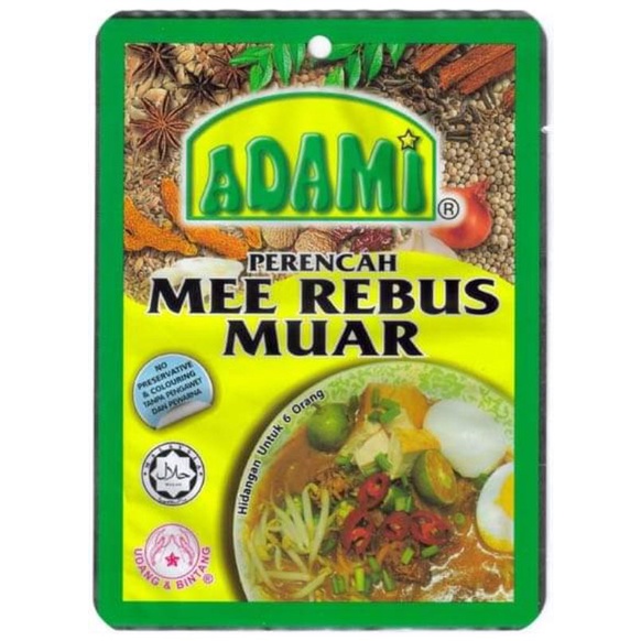 ADAMI Perencah Mee Rebus Muar Muo 200g | Shopee Malaysia