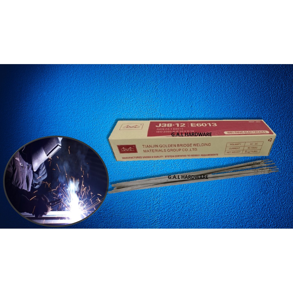 12# 2.5mm golden bridge e6013 welding rod 350mm welding electrodes rod ...